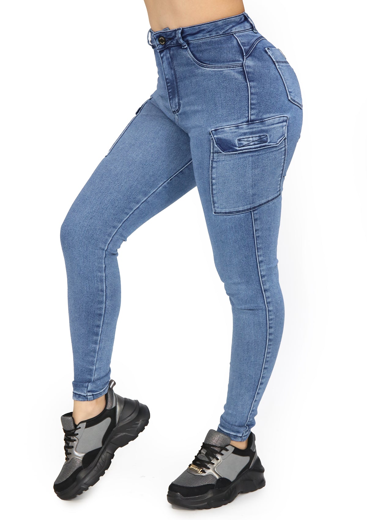 MRP21125 Tobillero Cargo Jean by Maripily Rivera – Pompis Stores