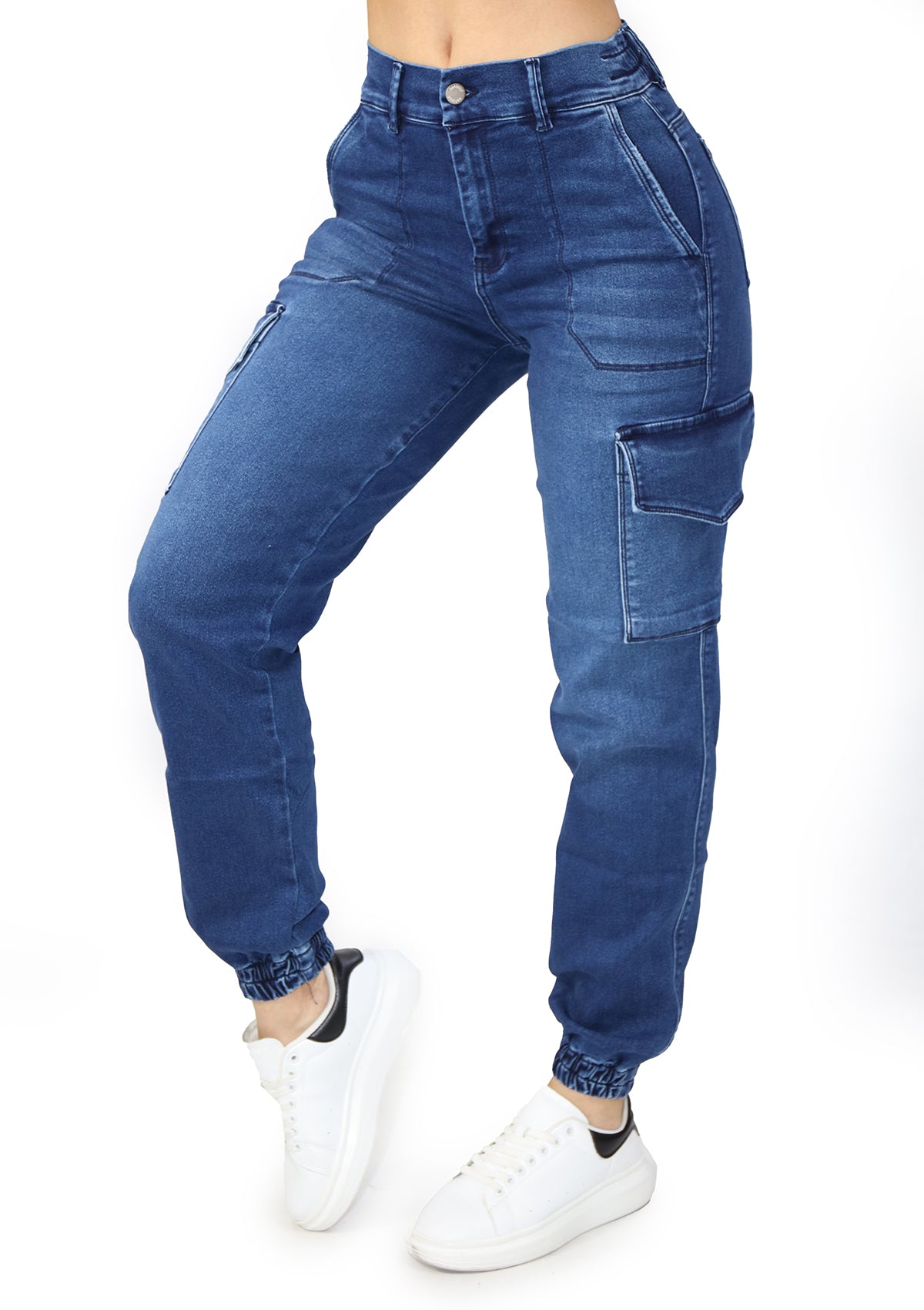 MRP21208 Jogger Jean (Cargo) by Maripily Rivera – Pompis Stores