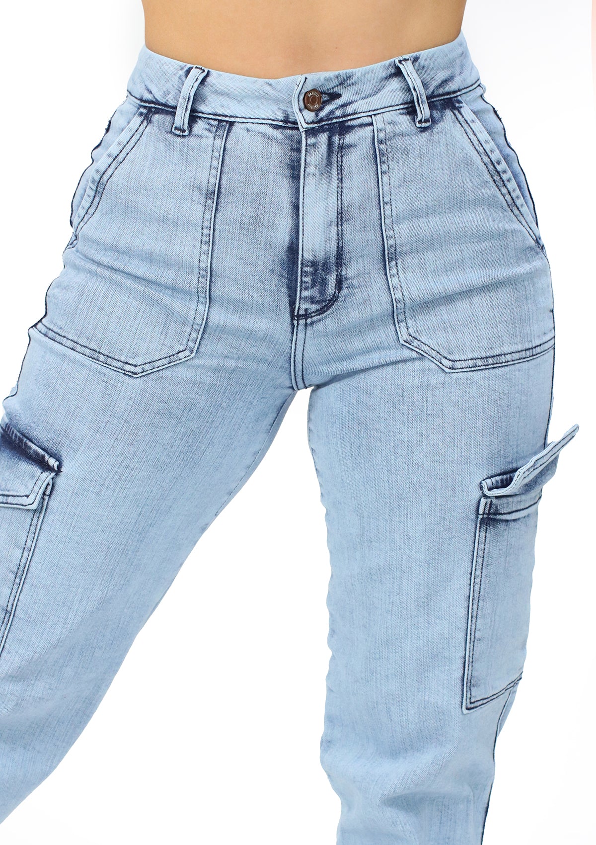 MRP21414 Jogger Jeans (Cargo) by Maripily Rivera – Pompis Stores